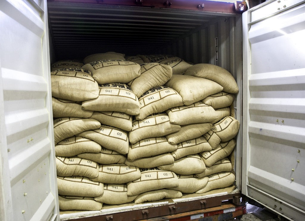 Receiving Green Coffee Deliveries - Ally Coffee – Ally Open