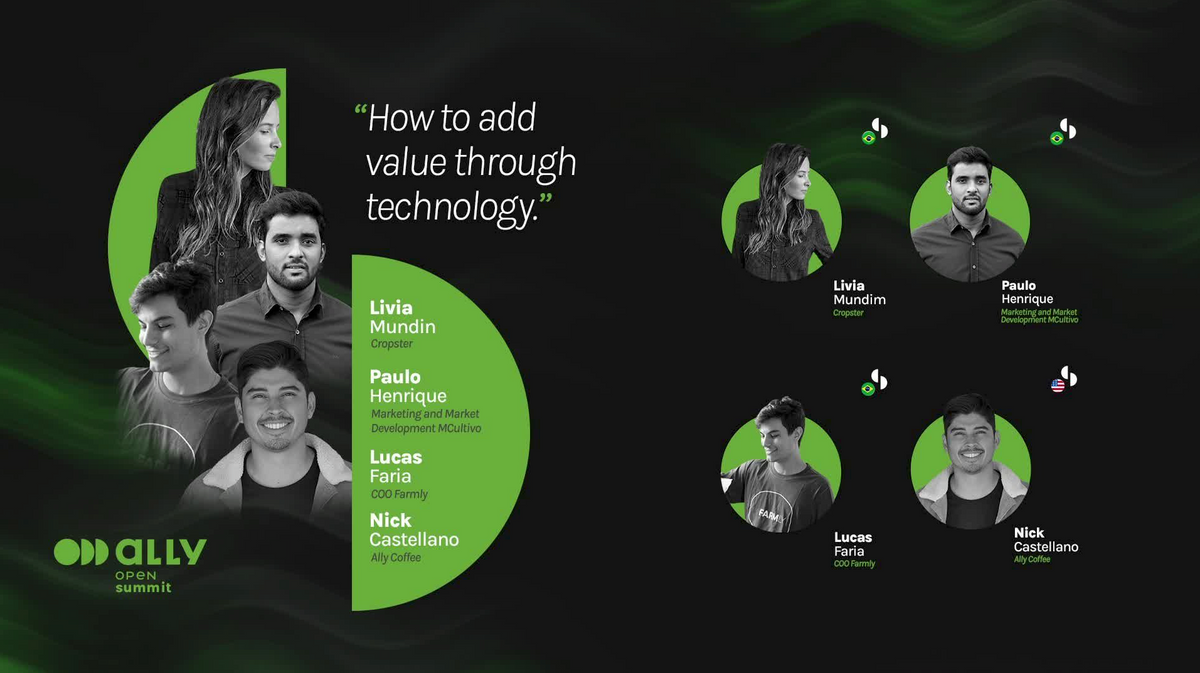 Adding Value to the Coffee Industry with Technology – Ally Open